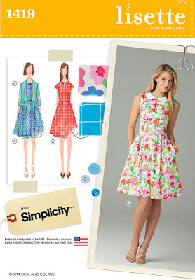 Sharp Little Needles: Finished project: Lisette for Simplicity 1419 ...
