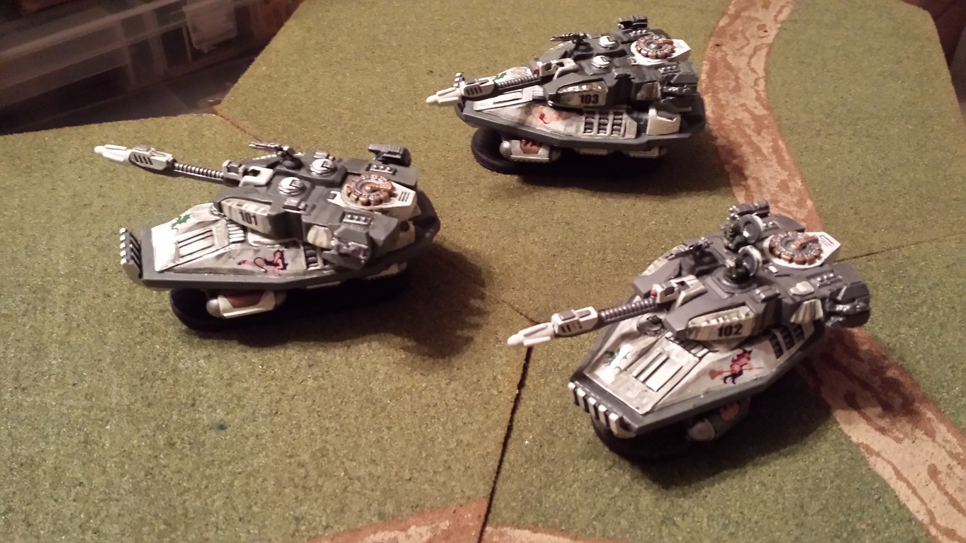 Painted Arc Fleet Armor by Mike Wikan