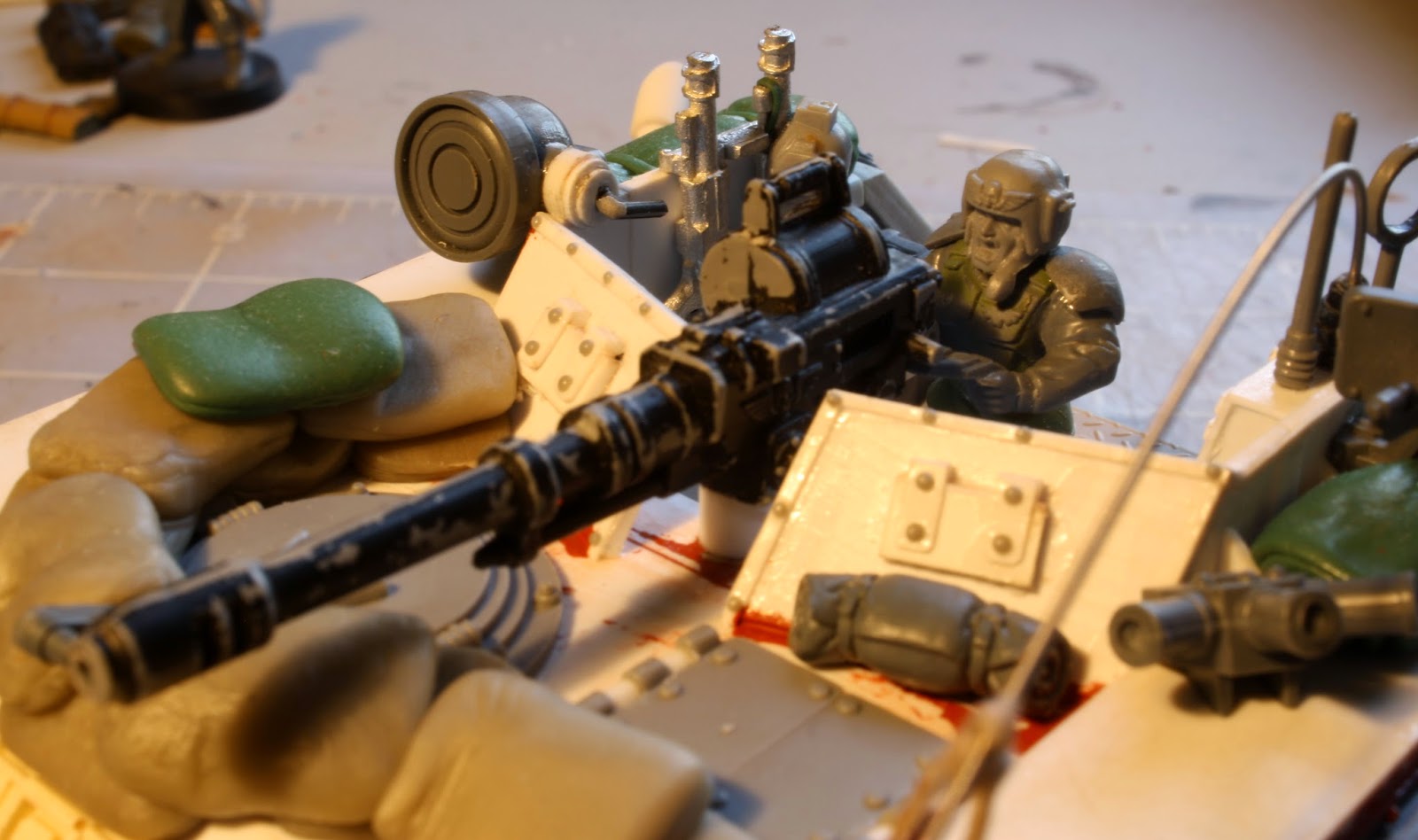 White Tanks Hobbies: WIP - Salamander Scout/Command Vehicle