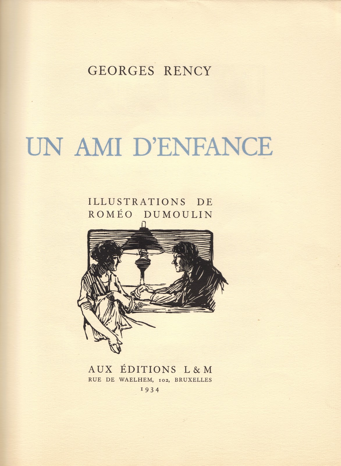 Miscellanées: Georges Rency (1875-1951)