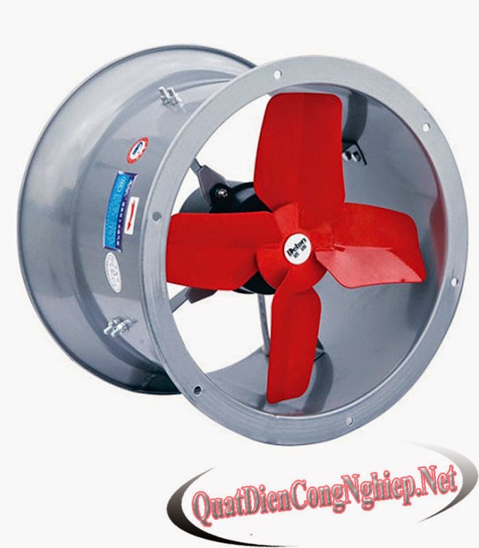 Quạt Thông Gió Nhà Xưởng | Quạt Cấp Gió Đường Ống Deton: Quạt thông gió thổi ống DF6G-4