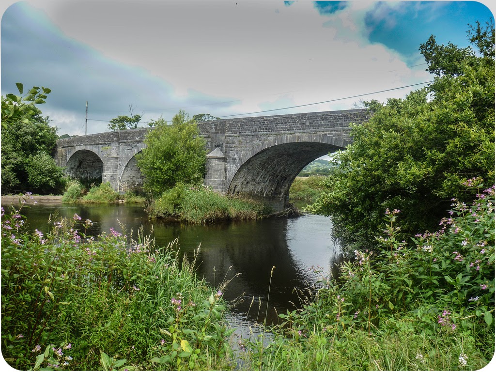 Carmarthenshire Bridges: Cilsan Bridge over the Tywi near Llandeilo.