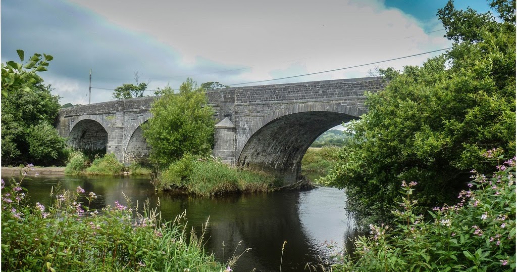 Carmarthenshire Bridges: Cilsan Bridge over the Tywi near Llandeilo.