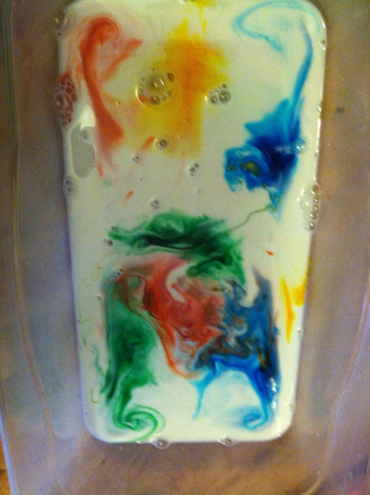 86 days of Summer Vacation...A PIN a Day!: COLOR EXPLOSION MILK