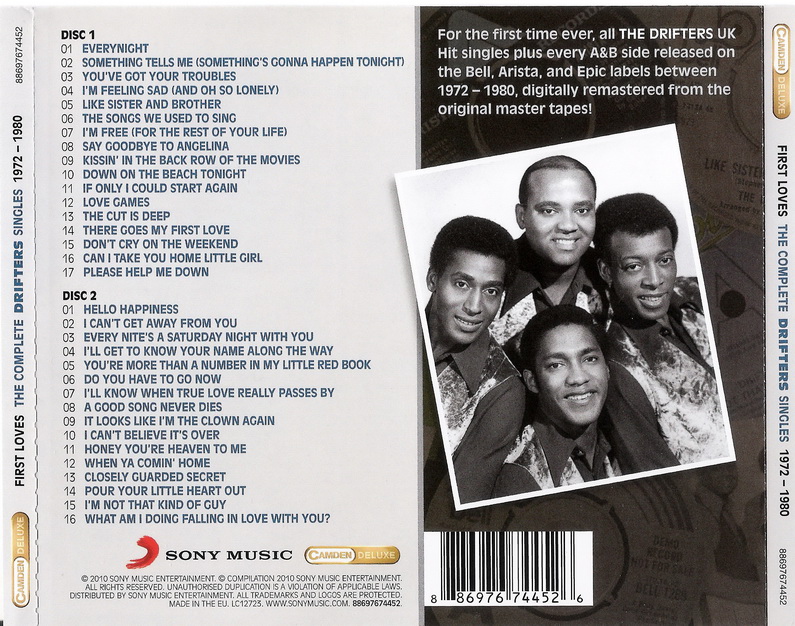 ENTRE MUSICA: THE DRIFTERS - First Loves The Complete Drifters Singles ...