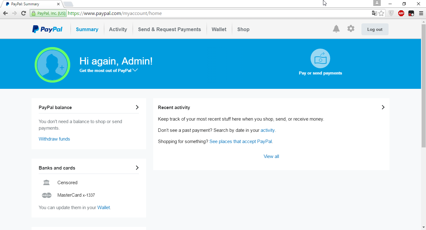 [Review] Tampilan Baru Paypal - Another of Enggar