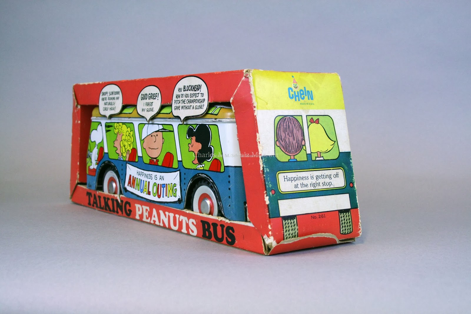 My dad: Vero's Inventions: Peanuts (talking) Bus