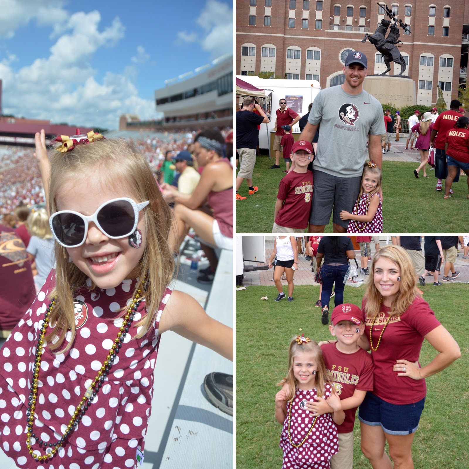 Britt's First FSU Game! - The Journey of Parenthood...