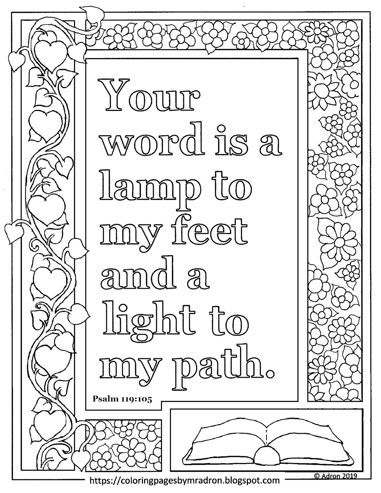 Coloring Pages For Kids By Mr Adron Free Print And Color Page With