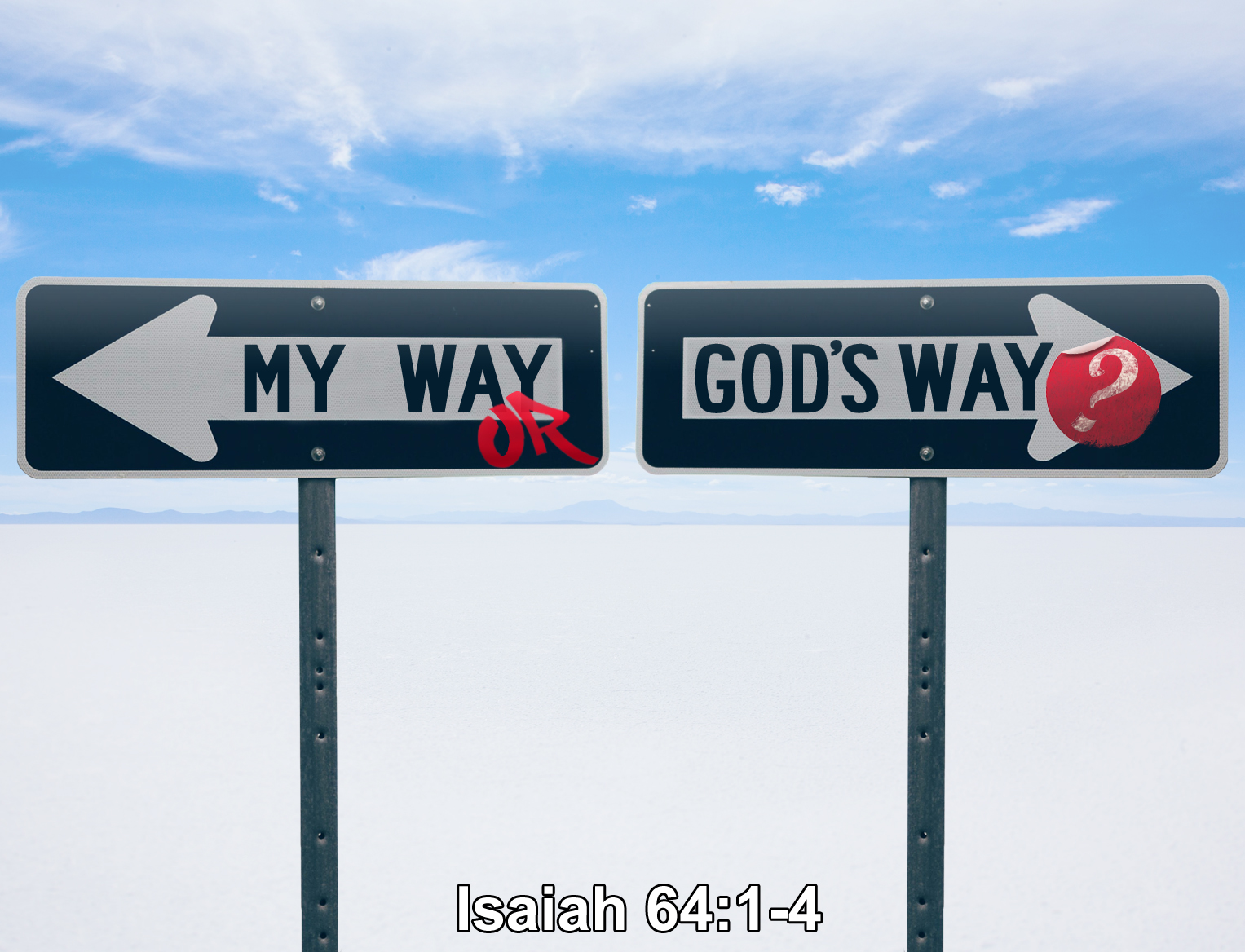 Northwood Sermon Podcast: March 17, 2019 ~ "My Way or God's Way?"