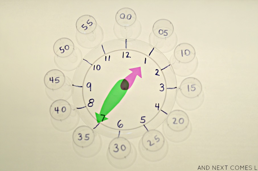 Learning to Tell Time on the Light Table | And Next Comes L ...