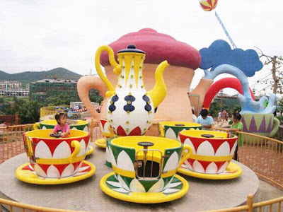 Amusement Rides Manufacturer: Tea cup ride for amusement parks