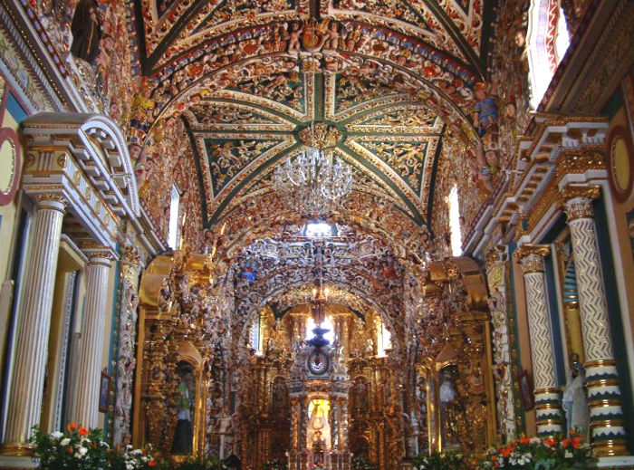 Santa María de Tonantzintla, la iglesia pagana disfrazada