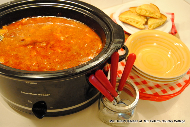 Slow Cooker Steak Soup