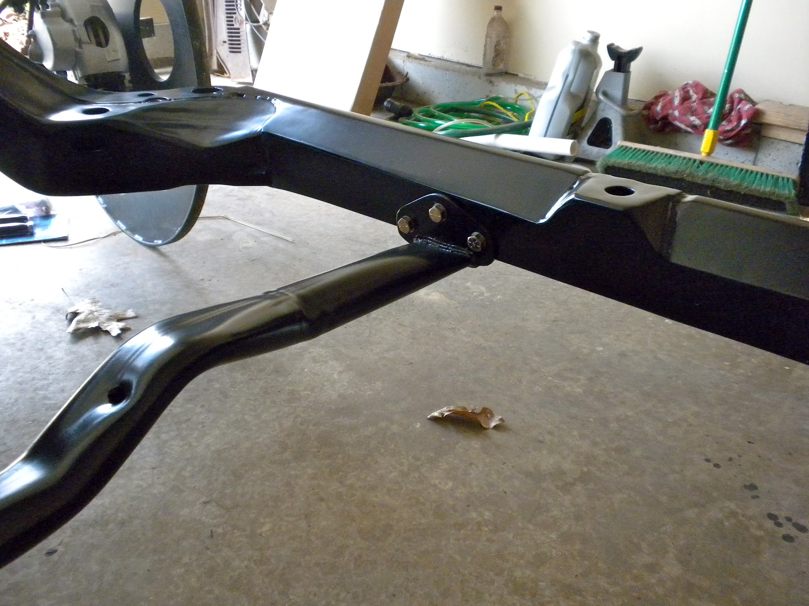 1965 Chevelle Malibu SS Restoration: Got the frame back from paint