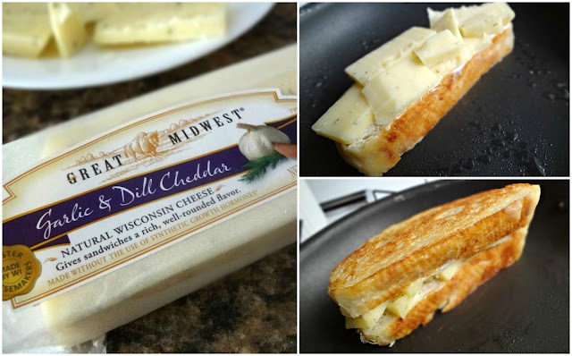 The Cooking Actress: Garlic Herb Ciabatta Grilled Cheese-Great Midwest ...