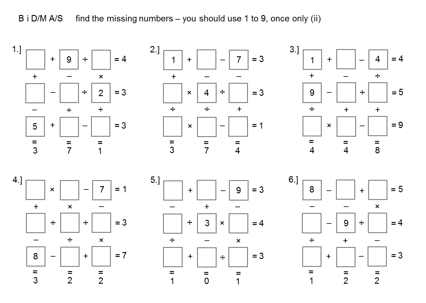 MEDIAN Don Steward mathematics teaching: order of calculating