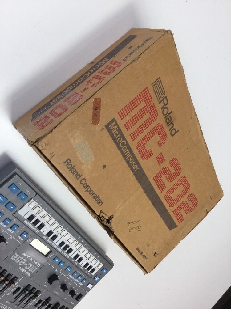 MATRIXSYNTH: Roland MC202 with Original Box