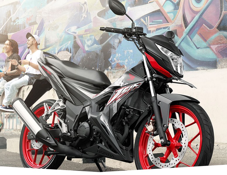 MOTORJIPI.COM: Gambar Honda Sonic Terbaru 2018 Warna Racing Red Velg ...