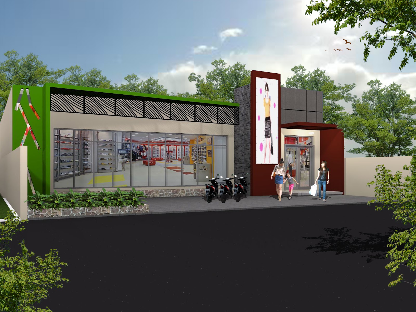 Desain Minimarket
