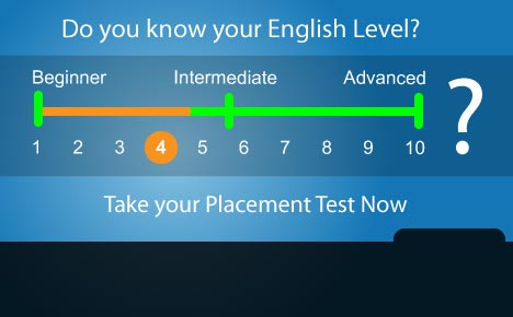 Follow me: Placement Test