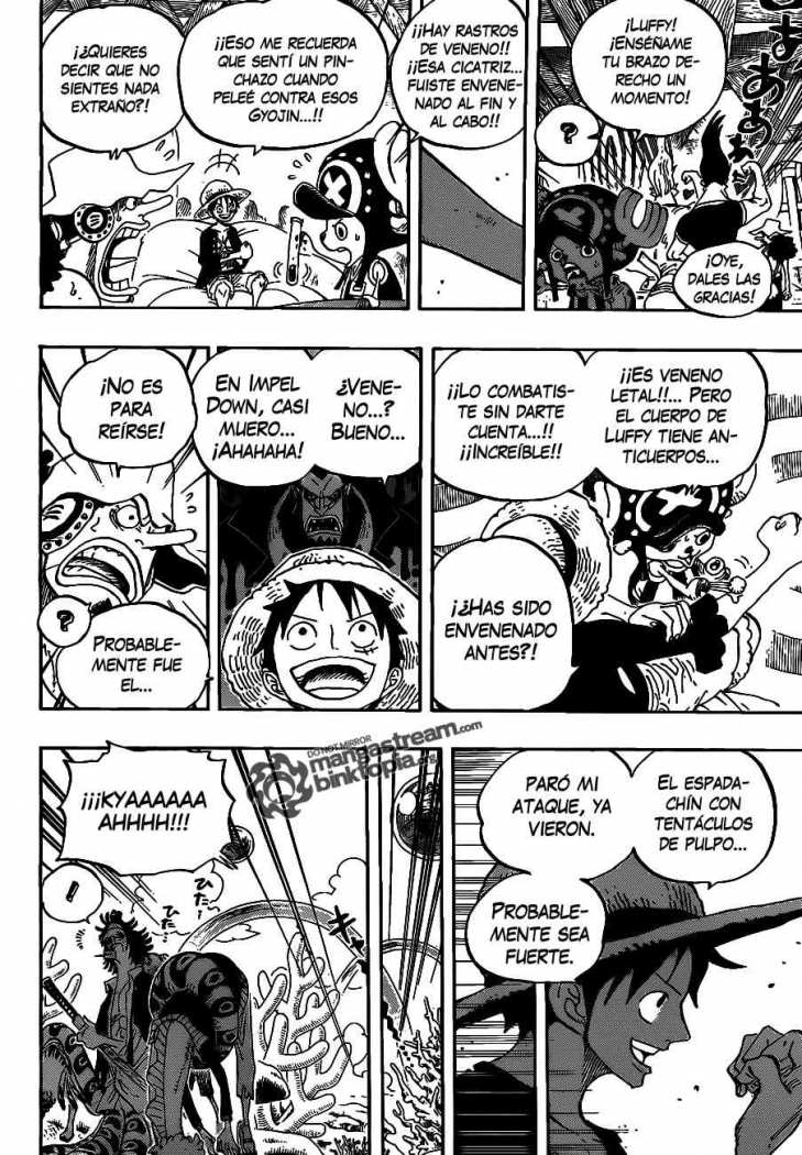 One Piece Manga Capitulo 610. Madam Sharly ~ ParaisoGrandLine