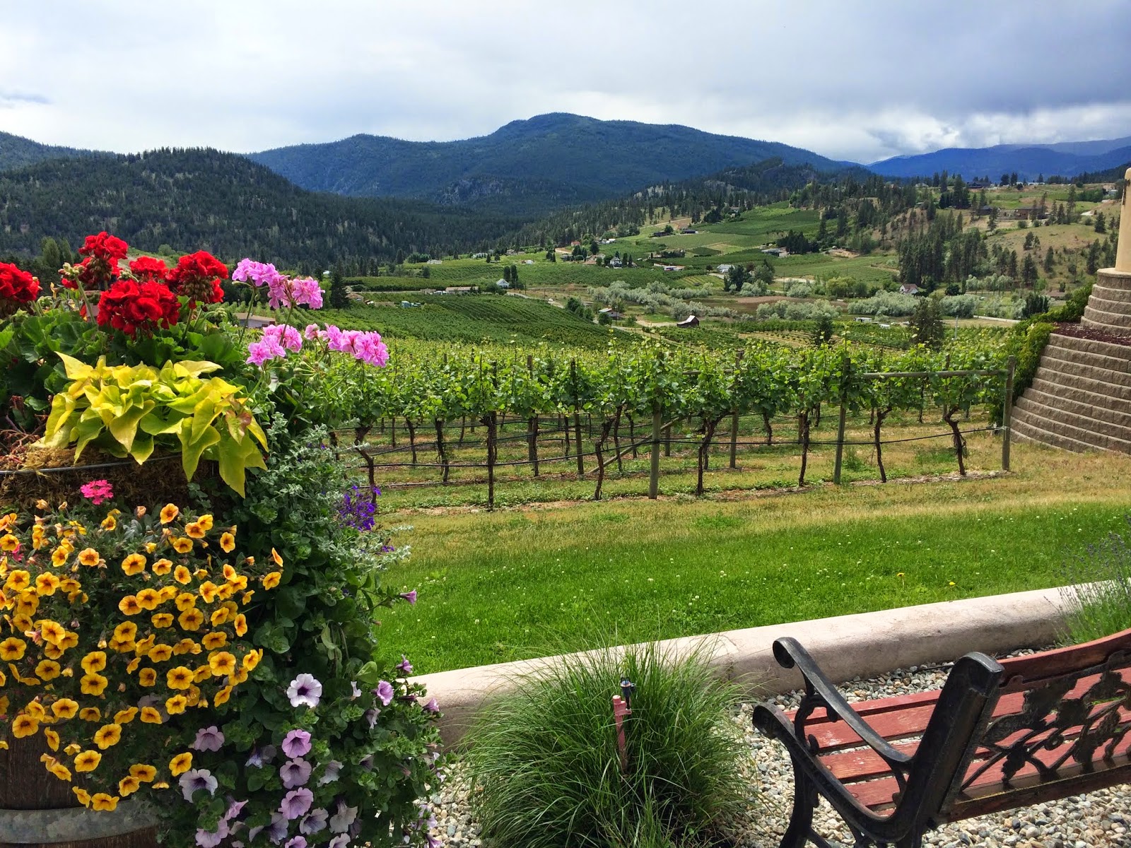 Camping at South Okanagan Provincial Campground