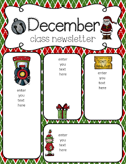 Simply Delightful in 2nd grade: December Newsletter Freebie!!!