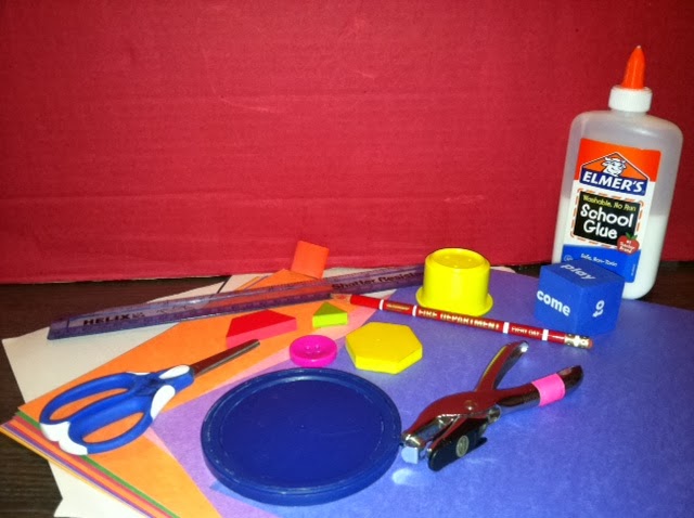 Ms. Nancy's Nook : Let's Build a Geometric Snowman!