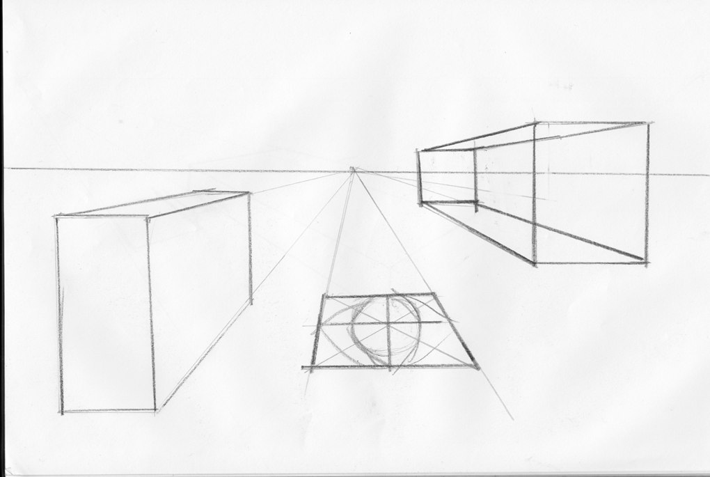 Artwork of Edmund Aubrey: 2d Lesson 1 - Perspective 101