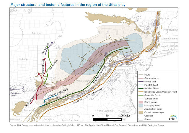 EIA Releases New Utica Shale Maps