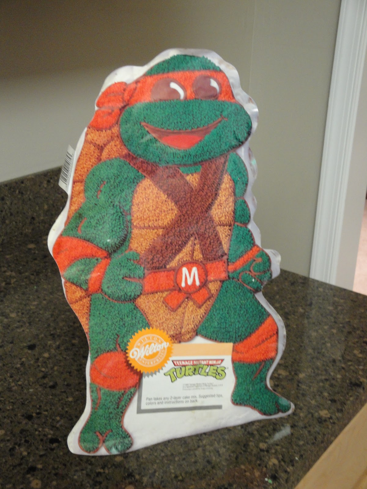 The Project Diary: Teenage Mutant Ninja Turtle Cake