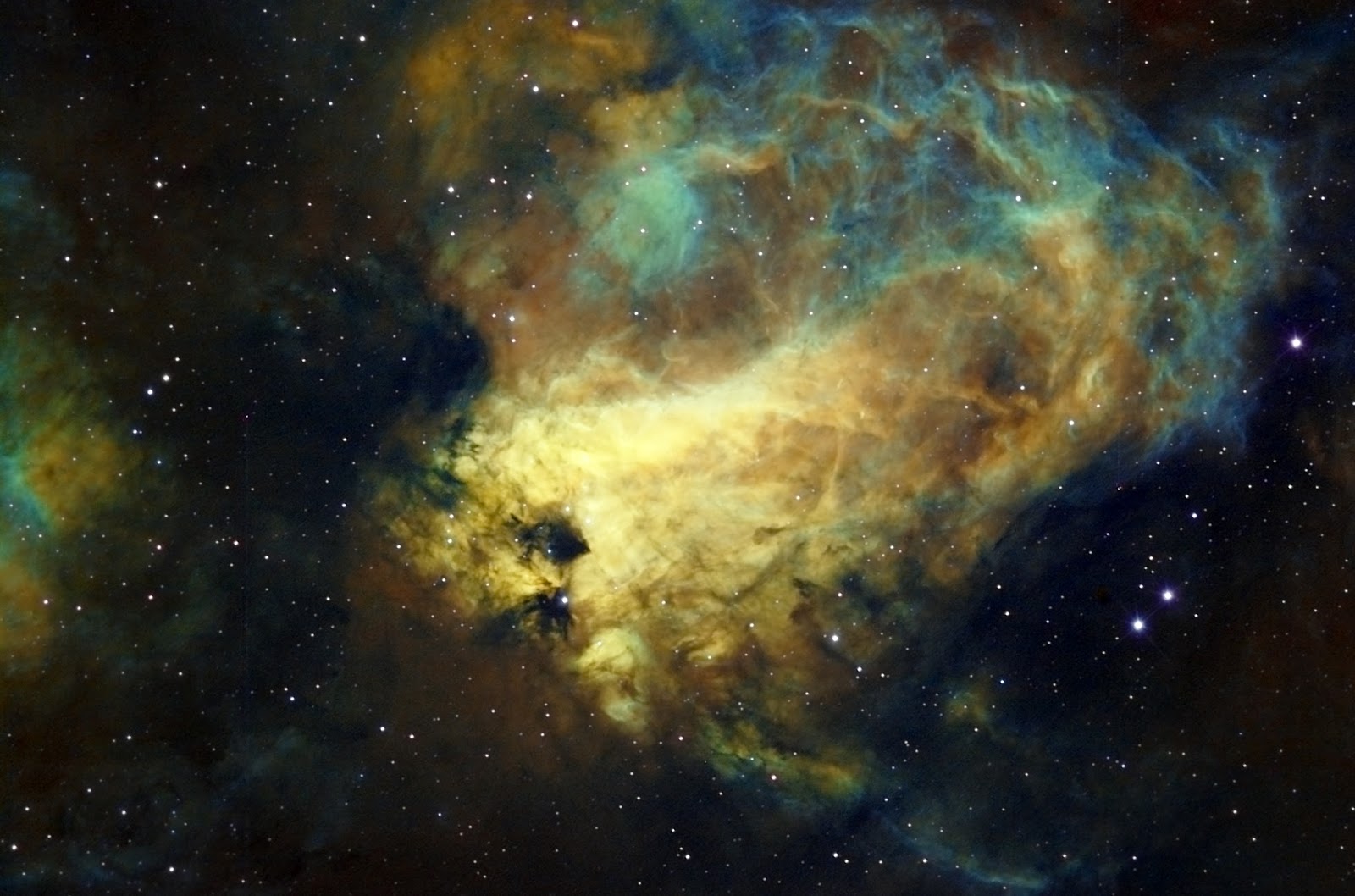 interstellar medium: M17 - The Omega Nebula