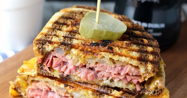 Corned Beef Panini with Caramelized Guinness Onions | Renee's Kitchen ...