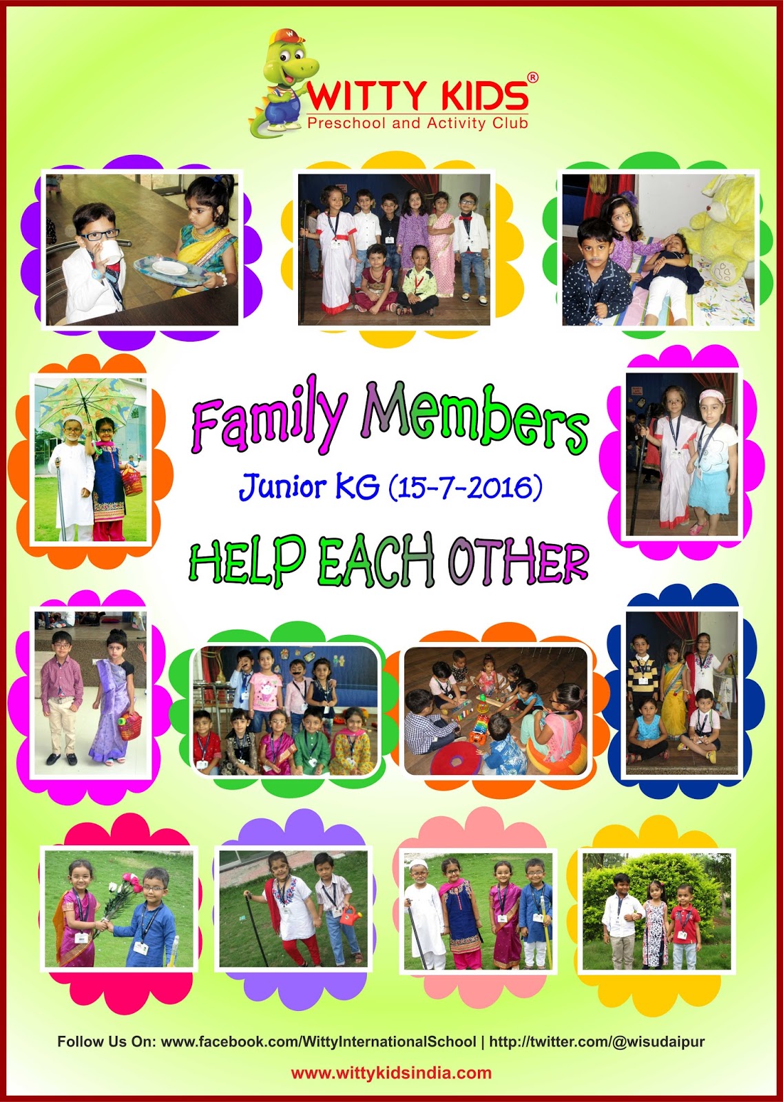 On the top of the World...: " Family Members Help Each Other"