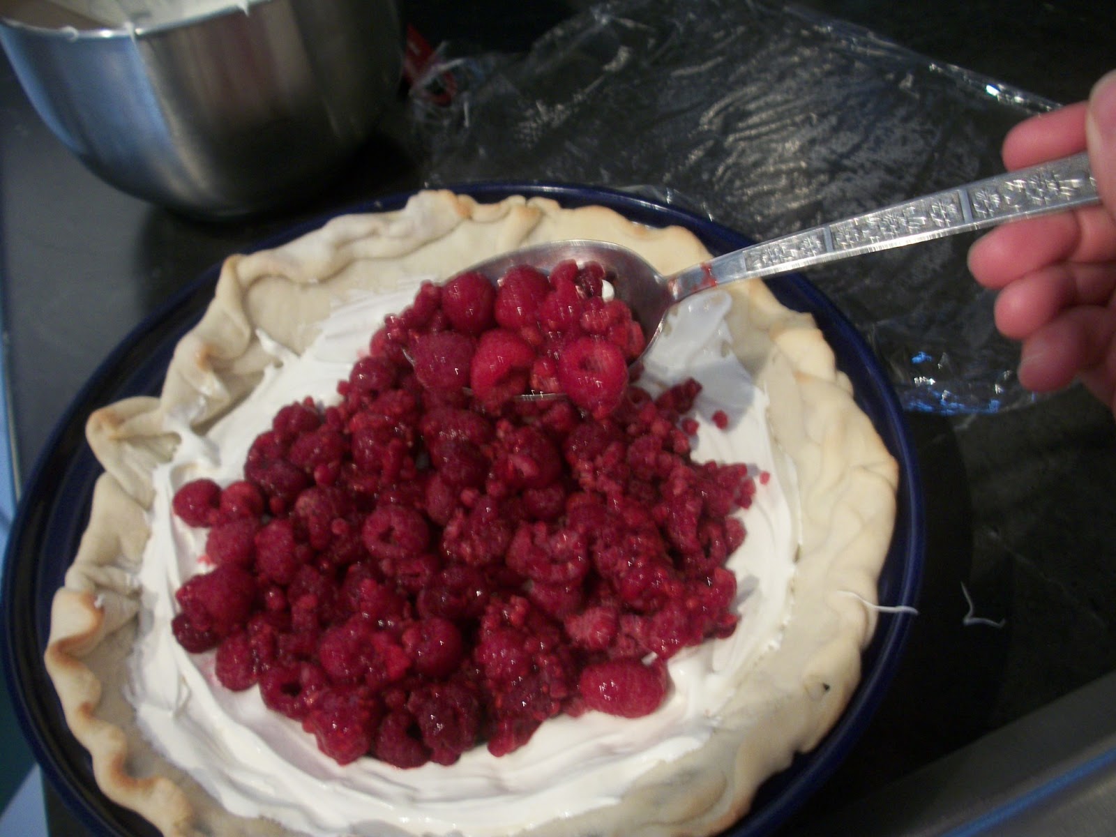 Cook with Sara: Lemon Raspberry Pie