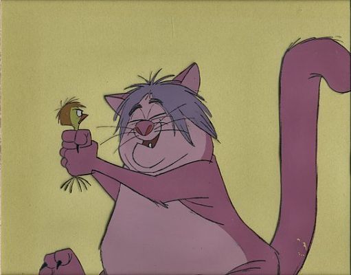 Deja View: Madame Mim as a Cat and as a Tiger