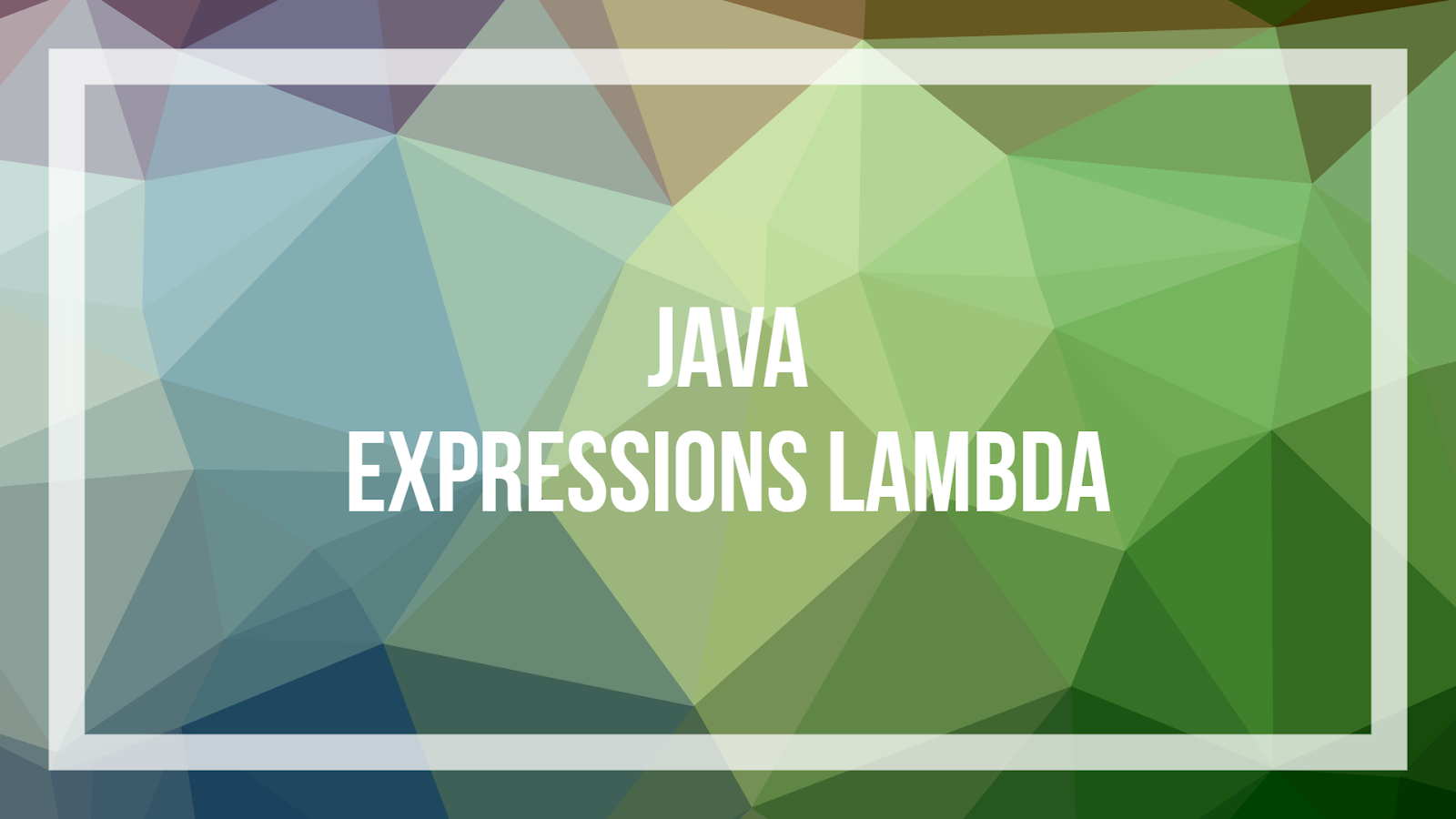 Java : Les expressions lambda