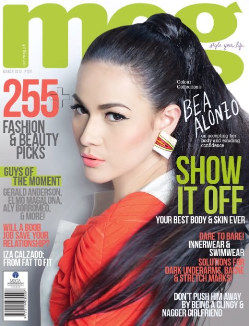 Bea Alonzo Covers Meg Magazine