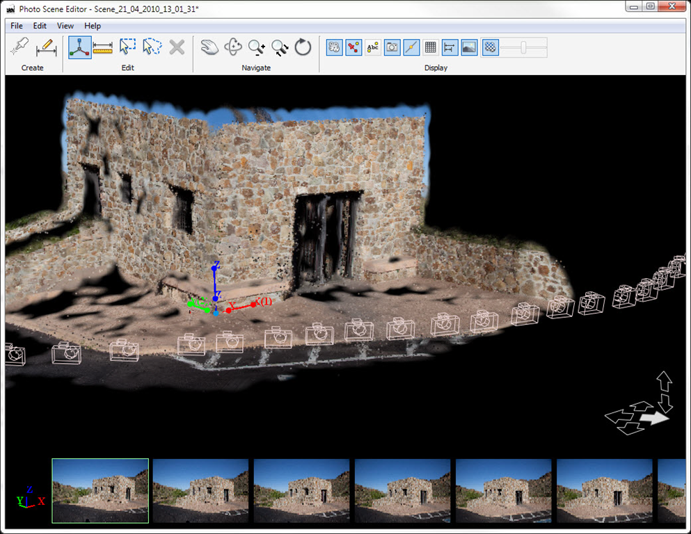 MIRAX 3D 奇銳科技: Autodesk Project Photofly 照片轉3D模型