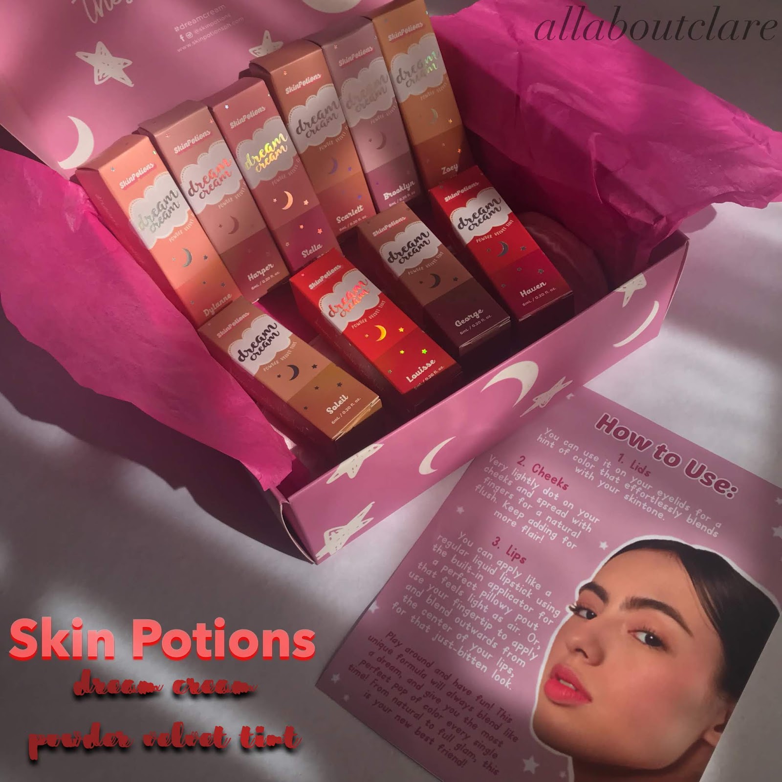 (SWATCH + REVIEW) Skin Potions : Dream Cream Powder Velvet Tint ...