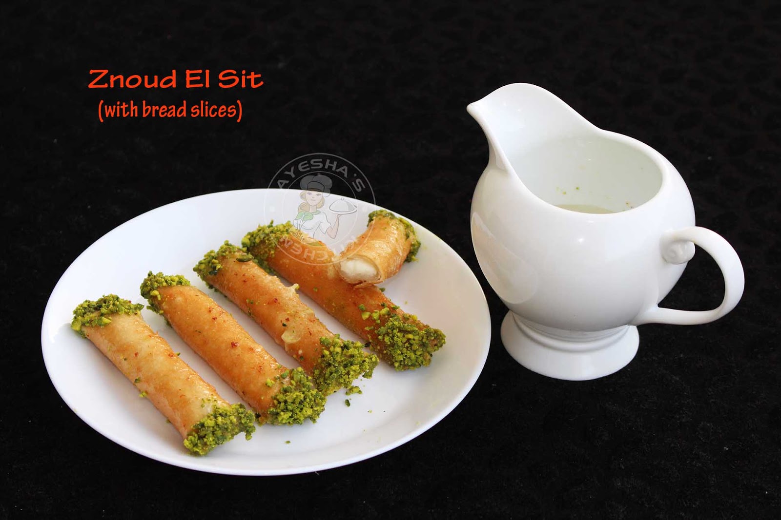LEBANESE DESSERT RECIPE - ZNOUD EL SIT / BREAD RECIPES