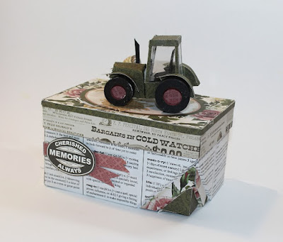 My Craft and Garden Tales: The tractor box