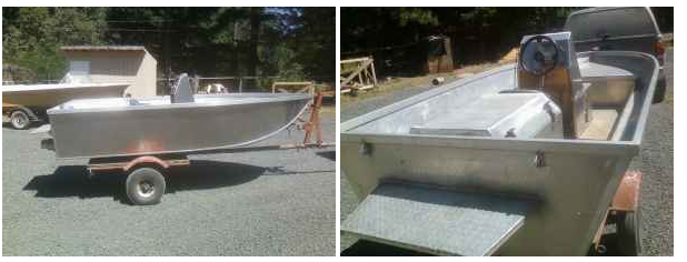 Random Notes: mini aluminum jet boat