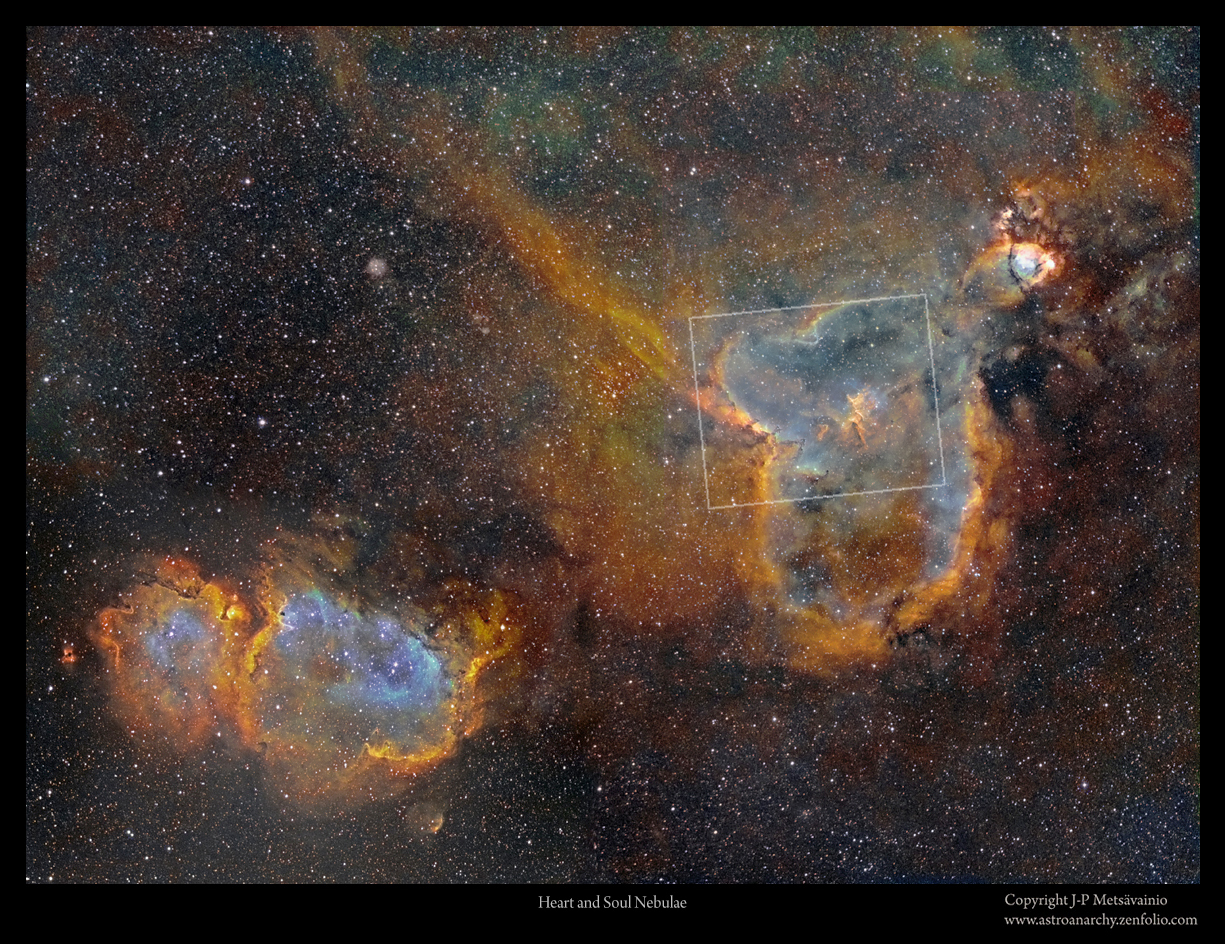 Astro Anarchy: The heart of the Heart nebula, melotte 15