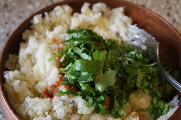 Food: Aloo Porota = potato stuffed paratha