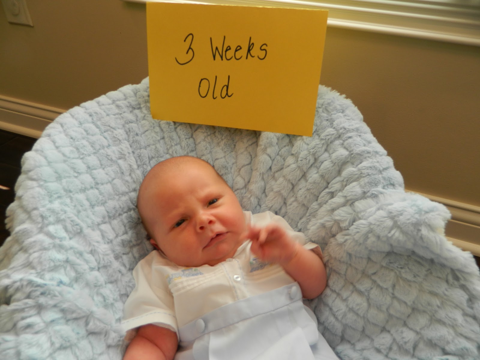 This is the Day!: Three Weeks Old