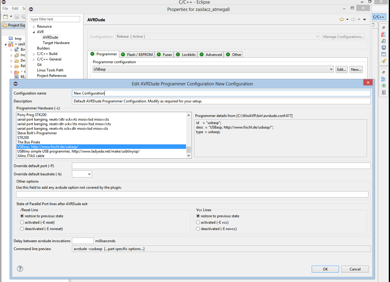Moja Elka: AVR & Eclipse - C, Arduino