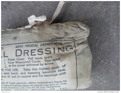 Webbingbabel: WW2 British Army Shell Dressing