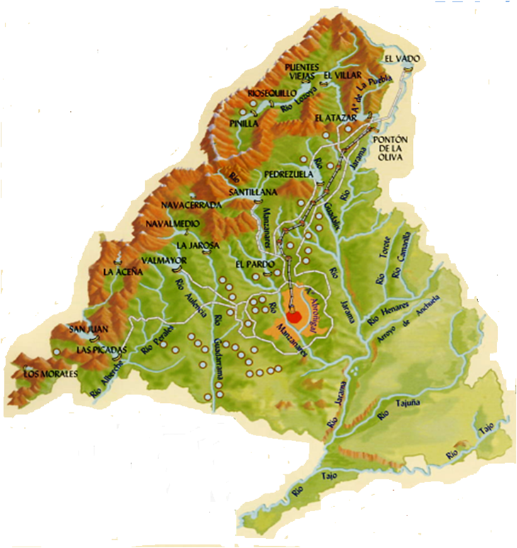 3er CICLO EN LA NAVATA: EL RELIEVE Y EL AGUA EN LA COMUNIDAD DE MADRID